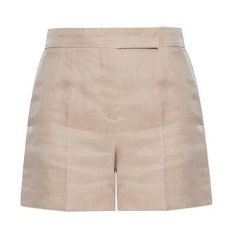 Max Mara Aerosi Silk Shorts - - Shorts - Damen - Beige - 2XS