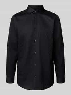 A|X Armani Exchange Regular Fit Freizeithemd mit Allover-Logo-Print