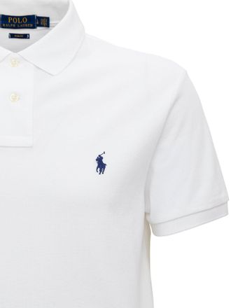 Polo Ralph Lauren Embroidered Logo Cotton T-Shirt - White