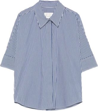 Xacus Femme, Blouses et Chemises, Bleu, Taille: 42 FR Shirt Samira