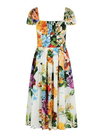 Dolce & Gabbana Robe Au Genou - Multicolore