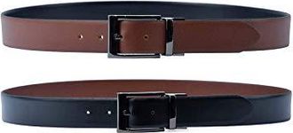 Lloyd 2 in 1 Reversible Belt W95 Cognac/Black - k&uuml;rzbar