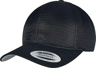 Flexfit Unisex YP Classics 360 OMNIMESH Cap Baseballkappe, Black, one Size