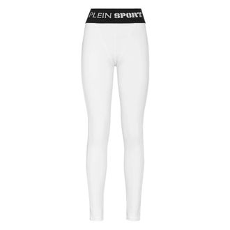 Plein Sport Jogging Push Up Leggings Basic - - Sport - Damen - Wei&szlig; - L