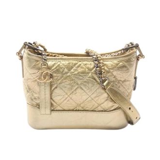 Chanel Pre-owned Gabrielle Small Hobo Leather Shoulder Bag - Femme - Pre-owned - Jaune - Taille: ONE Size