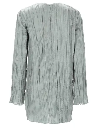 Staud Kona Mini Dress - Silver