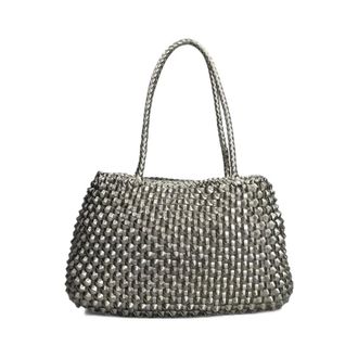 Dragon Diffusion Tote Bag im geflochtenen Design - - Bags - Damen - Grau - ONE SIZE