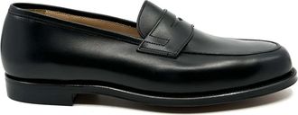 Crockett & Jones Homme, Chaussures, Noir, Taille: 40 1/2 EU Grantham Moccasin