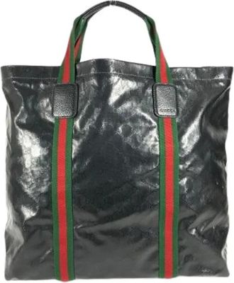 Gucci unisex, Pre-owned, Noir, Taille: ONE Size Sac cabas vintage Pre-owned