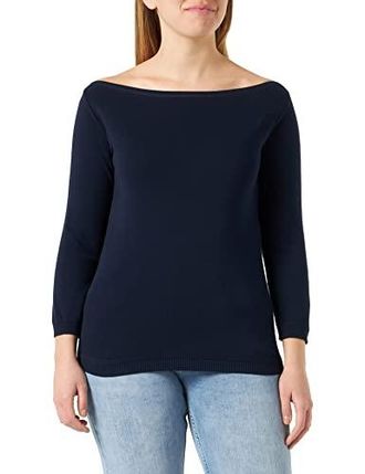 Benetton Maillot M/M 1091d1m09, Sweater Femme, Bleu Fonc&eacute; 016,L