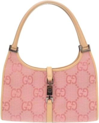 Gucci Sac bandouli&egrave;re vintage Pre-owned - Femme - Pre-owned - Rose - Taille: ONE Size