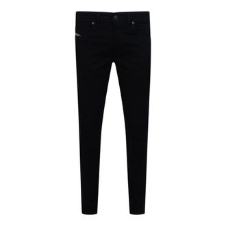 Diesel 1979 Sleenker Schwarze Jeans