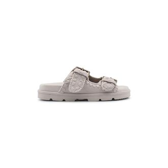Mou Geh&auml;kelte Details Damen Sandalen - - Shoes - Damen - Grau - 41 EU