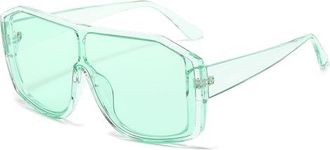 Generic Lunettes De Soleil &Agrave; Monture Large For Hommes Et Femmes, Id&eacute;ales For Les Vacances, Le Sport Ou D&eacute;placements Quotidiens(Green)