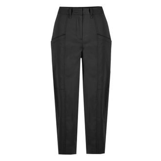 Bomboogie Femme, Pantalons, Noir, Taille: 44 FR Balloon Fit Cargo Pantalons