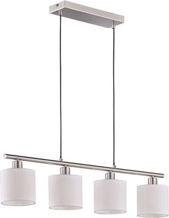 Reality Suspension, Suspension 4 lampes Tommy Blanc en Metal, trio