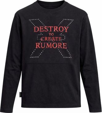 John Richmond Long Sleeve Top - - Tops - Herren - Schwarzk - L