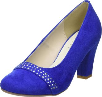 Andrea Conti Damen Pumps, royal, 35 EU