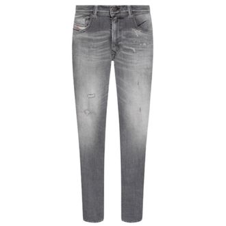Diesel 1979 Sleenker Jeans für Herren (Grau)