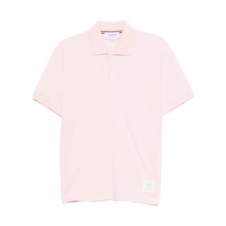 Thom Browne Polo Shirt - - Tops - Herren - Rosa - XL
