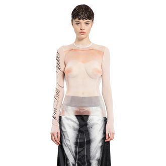 Jean Paul Gaultier Le Classique Long Sleeve Top