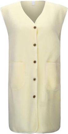 Generic Gilet en Molleton Polaire Doux sans Manche Coupe Classique Womens Fleeced Vest Femme Gilet sans Manche Femme Bouton Matelass&eacute;e D&eacute;bardeur Veste avec Po