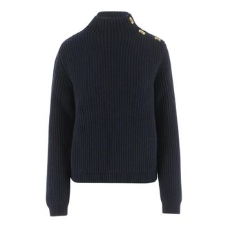 Ferragamo Damen, Strickwaren, Blau, MGr&ouml;&szlig;e