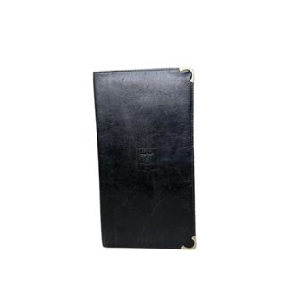 Celine Portefeuille long en cuir Pre-owned - Femme - Pre-owned - Noir - Taille: ONE Size