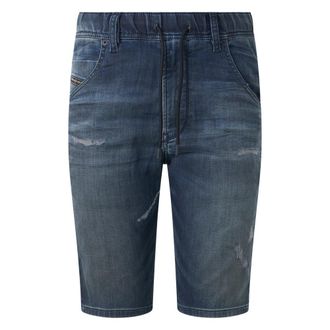 Diesel Jeansshorts mit Kordelzug - - Shorts - Herren - Blau - W26