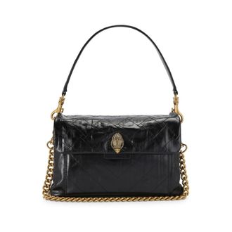 Kurt Geiger Celia Sac Bandouli&egrave;re - Femme - Sacs - Noir - Taille: ONE Size