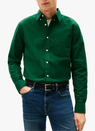 Tommy Hilfiger Chemise col am&eacute;ricain en coton