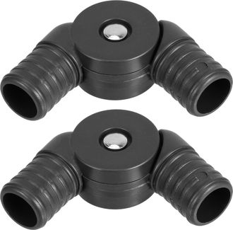 Artibetter Angoily 2 St&uuml;ck Verbindungsrohradapter f&uuml;r Relaxsessel Klappstuhl Ersatzteile aus Kunststoff Gelenkverbinder f&uuml;r Lounge Sessel Faltbare Stuhlbefestigu