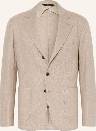 Brioni Cashmere-Sakko Slim Fit beige