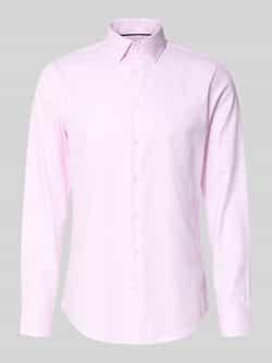 Jake*s Slim Fit Business-Hemd mit Kentkragen