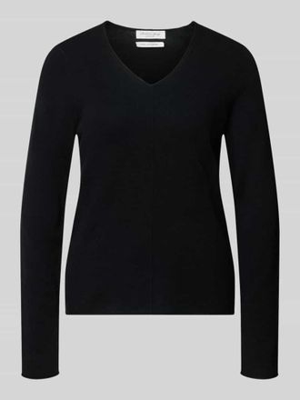 Christian Berg Strickpullover aus Kaschmir mit V-Ausschnitt