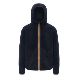 K-Way Sherpa Polar Double Jacke - - Jackets - Herren - Blau - 3XL