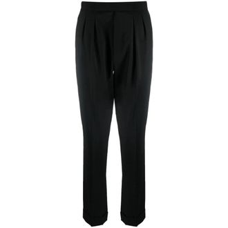 Ralph Lauren Seina Bundfaltenhose - - Trousers - Damen - Schwarzk - M