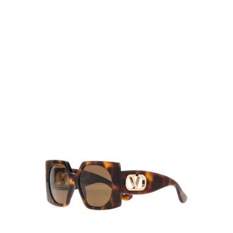 Valentino Garavani Femme, Accessoires, Multicolore, Taille: ONE Size Lunettes de soleil carr&eacute;es en ac&eacute;tate Vg0002S