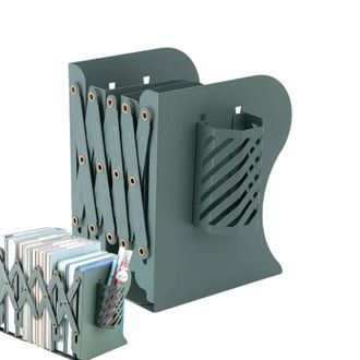 Generic Birtern Kleines B&uuml;cherregal f&uuml;r den Schreibtisch, kleines B&uuml;cherregal, Teleskop-Aufbewahrungsregal, Schreibtischdekoration, Schreibtisch-B&uuml;cherregal m