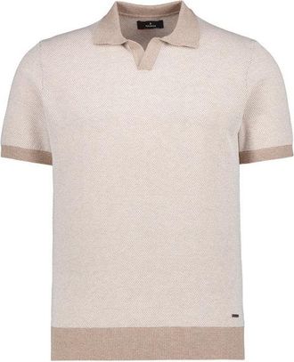 Ragman Herren Polo-Shirt beige