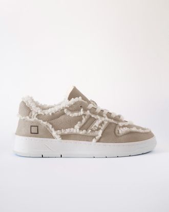 D.A.T.E. court 2.0 shearling beige