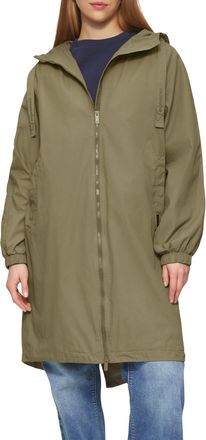 QS by s.Oliver Damen 2167004 Mantel, Olivgrün, XL EU