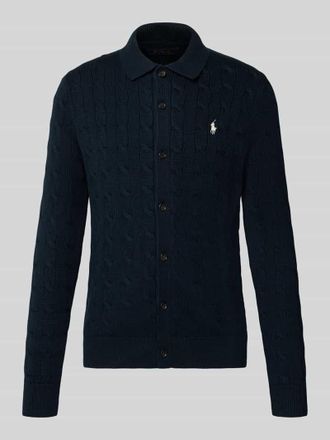 Polo Ralph Lauren Regular Fit Strickjacke aus reiner Baumwolle