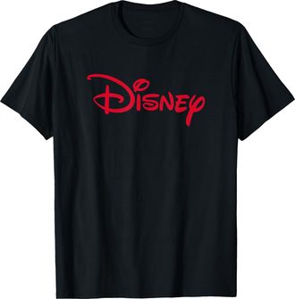 Disney Classic Logo Red T-Shirt