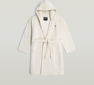 G-Star Bademantel mit Kapuze - Grau - Damen