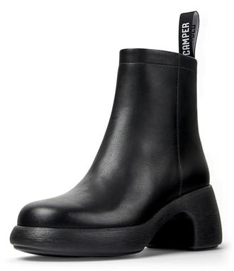 Camper Femme Thelma II K400784 Bottines zipp&eacute;es, Noir 001, 40 EU