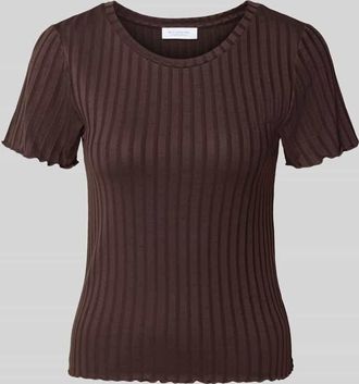 Rich & Royal Slim Fit T-Shirt aus Viskose-Mix