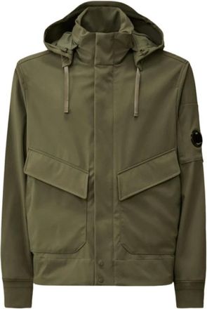 C.P. Company C.p. Company, Homme, Vestes, Vert, Taille: L Shell-R Hooded Jacket