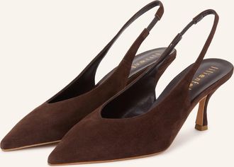 Lilienfels Lilienfels Slingpumps braun