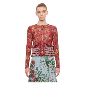 MOLLY GODDARD Femme, Blouses et Chemises, Multicolore, Taille: 38 FR Blouse Stampa Fiori